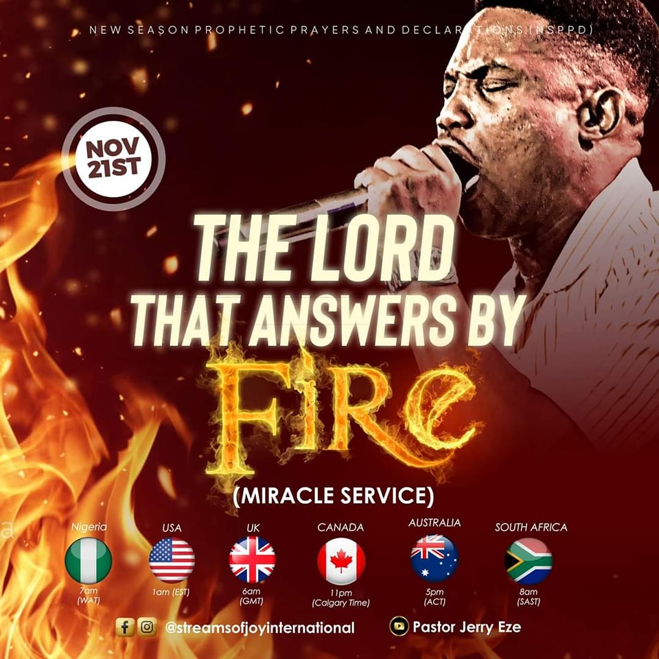 NSPPD LIVE 21ST NOVEMBER 2022 - DAILY PRAYER & DEVOTIONAL WITH JERRY EZE NSPPD LIVE 21ST NOVEMBER 2022 - DAILY PRAYER & DEVOTIONAL WITH JERRY EZE