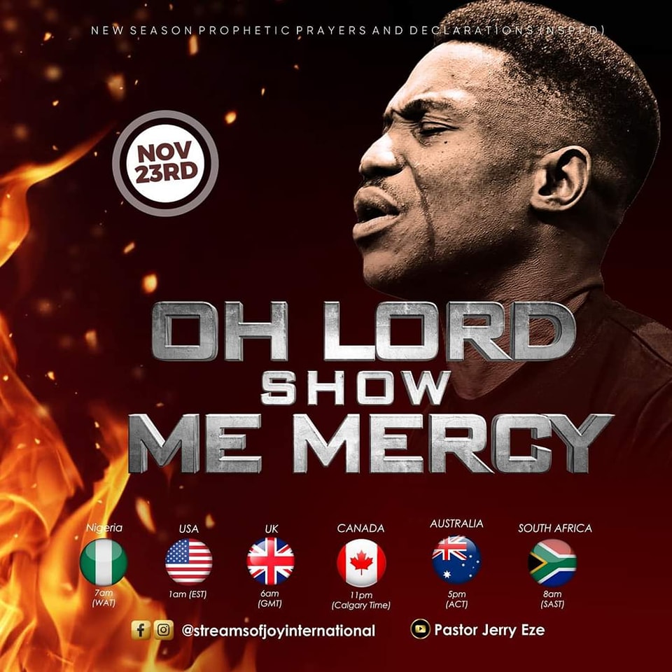 NSPPD LIVE 23RD NOVEMBER 2022 - DAILY PRAYER & DEVOTIONAL WITH JERRY EZE NSPPD LIVE 23RD NOVEMBER 2022 - DAILY PRAYER & DEVOTIONAL WITH JERRY EZE