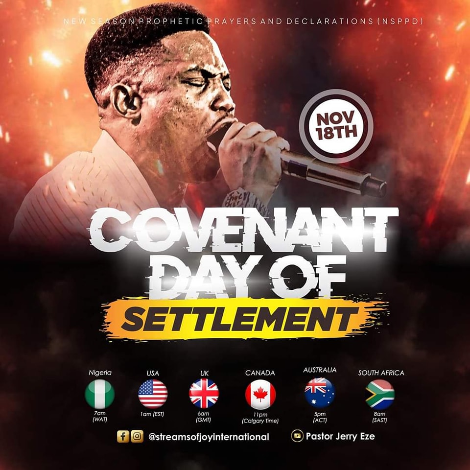NSPPD LIVE 18TH NOVEMBER 2022 - DAILY PRAYER & DEVOTIONAL WITH JERRY EZE NSPPD LIVE 18TH NOVEMBER 2022 - DAILY PRAYER & DEVOTIONAL WITH JERRY EZE