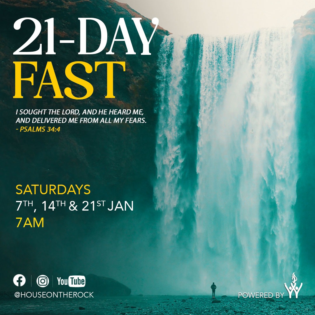 HOTR 21 DAYS FASTING AND PRAYER JANUARY 2023 – ALL DETAILS