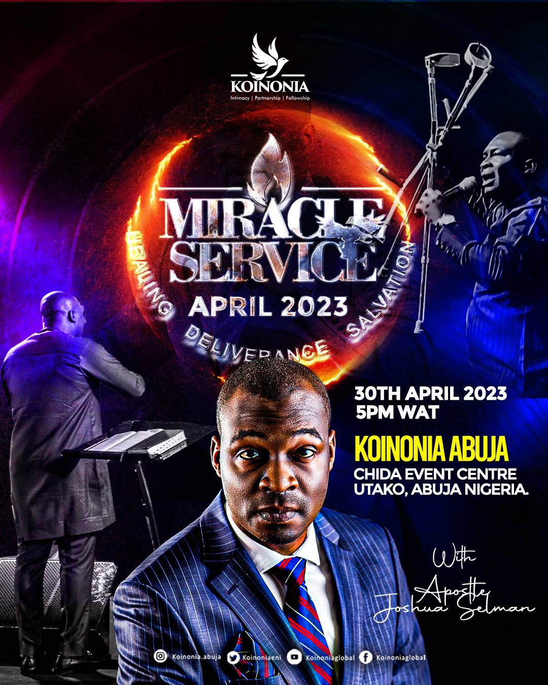 KOINONIA SUNDAY SERVICE 30TH APRIL 2023 LIVE BROADCAST