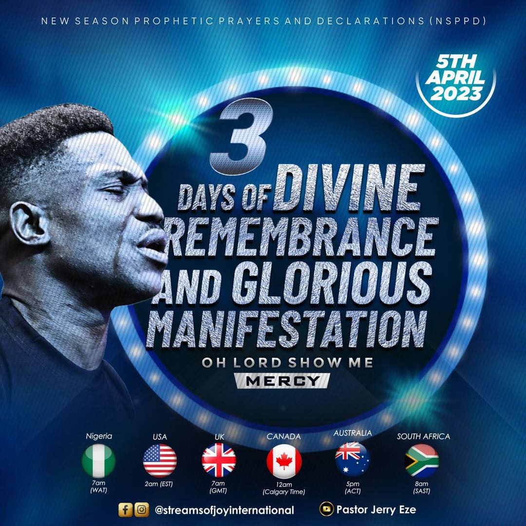 NSPPD Live Today 5th April 2023 with Pastor Jerry Eze Archives ...