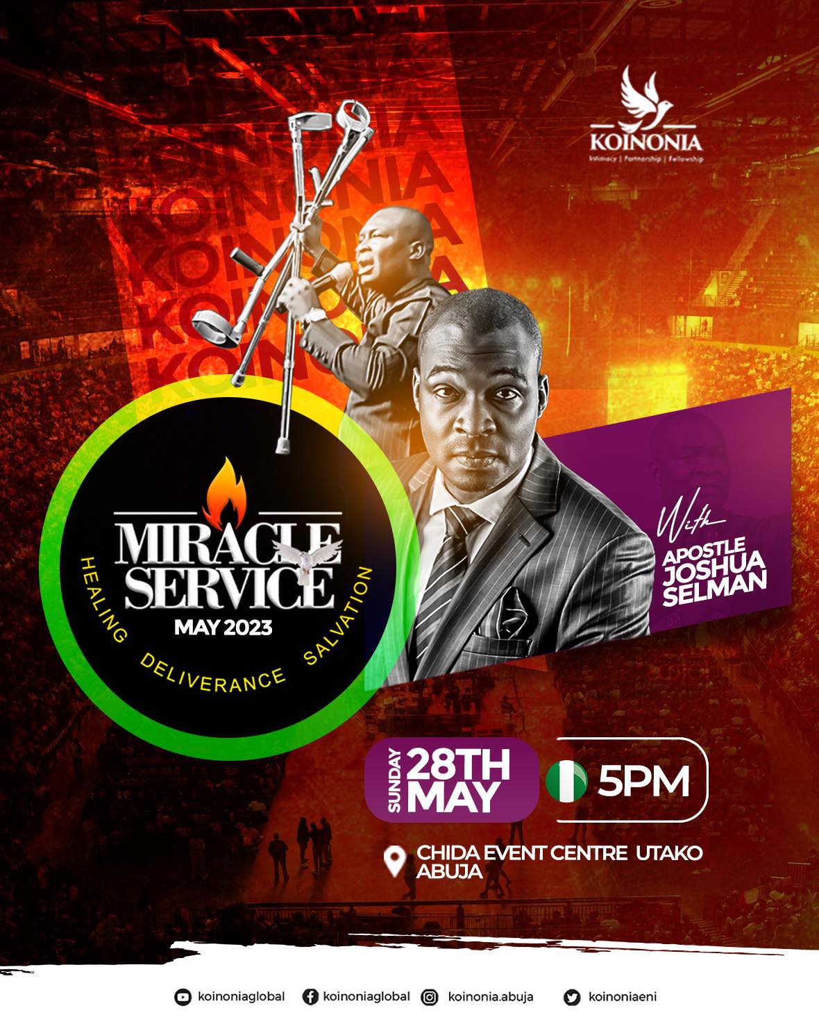 KOINONIA SUNDAY SERVICE 28TH MAY 2023 LIVE BROADCAST