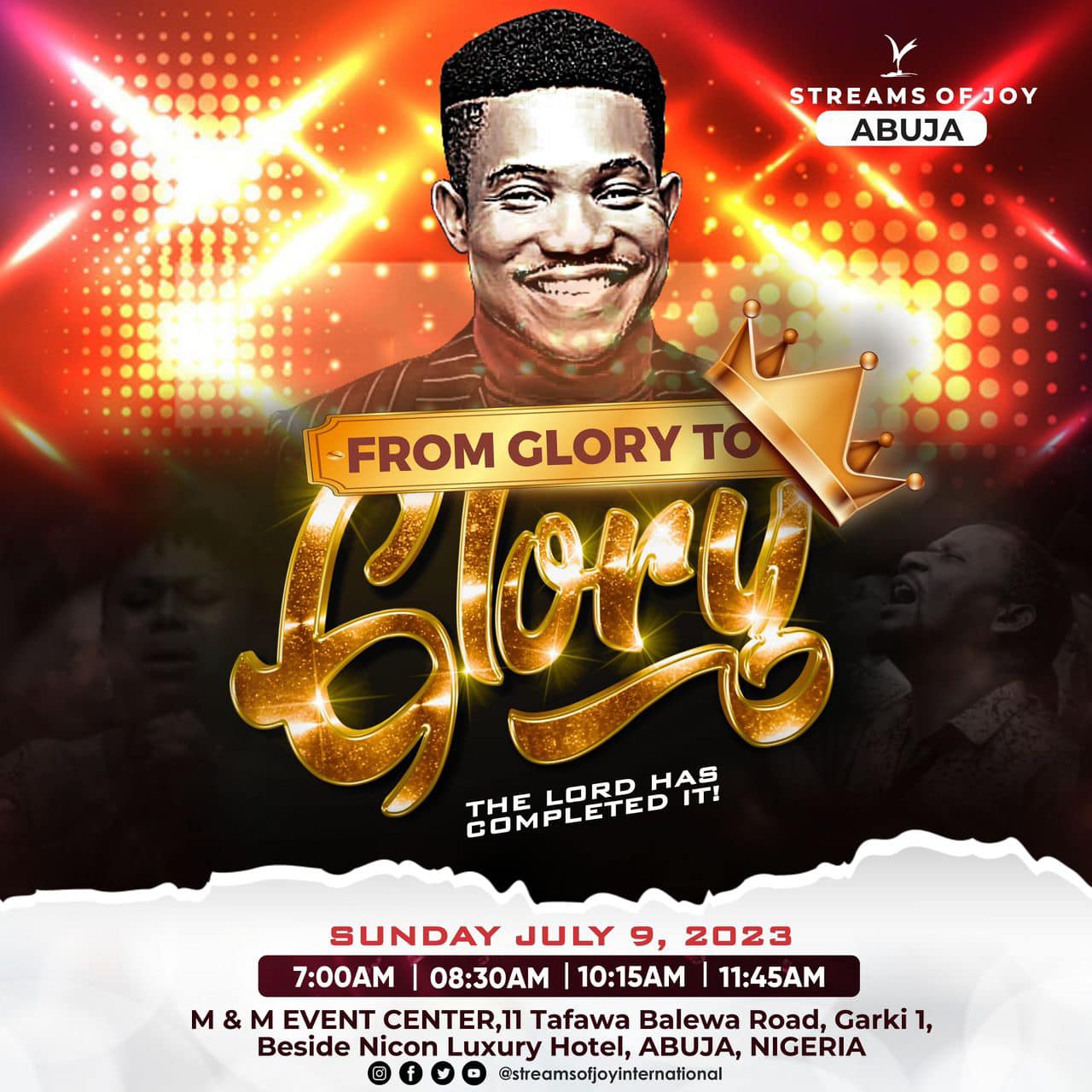 STREAM OF JOY Sunday SERVICE LIVE 4th June 2023 Archives - Nigeria ...