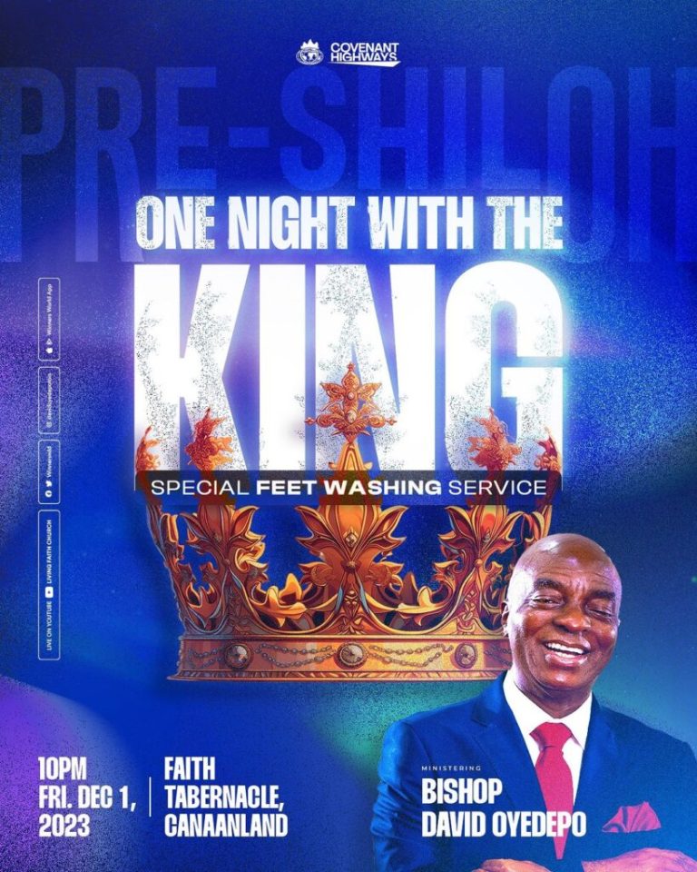 ONE NIGHT WITH THE KING - WINNERS CHAPEL VIGIL LIVE BROADCAST