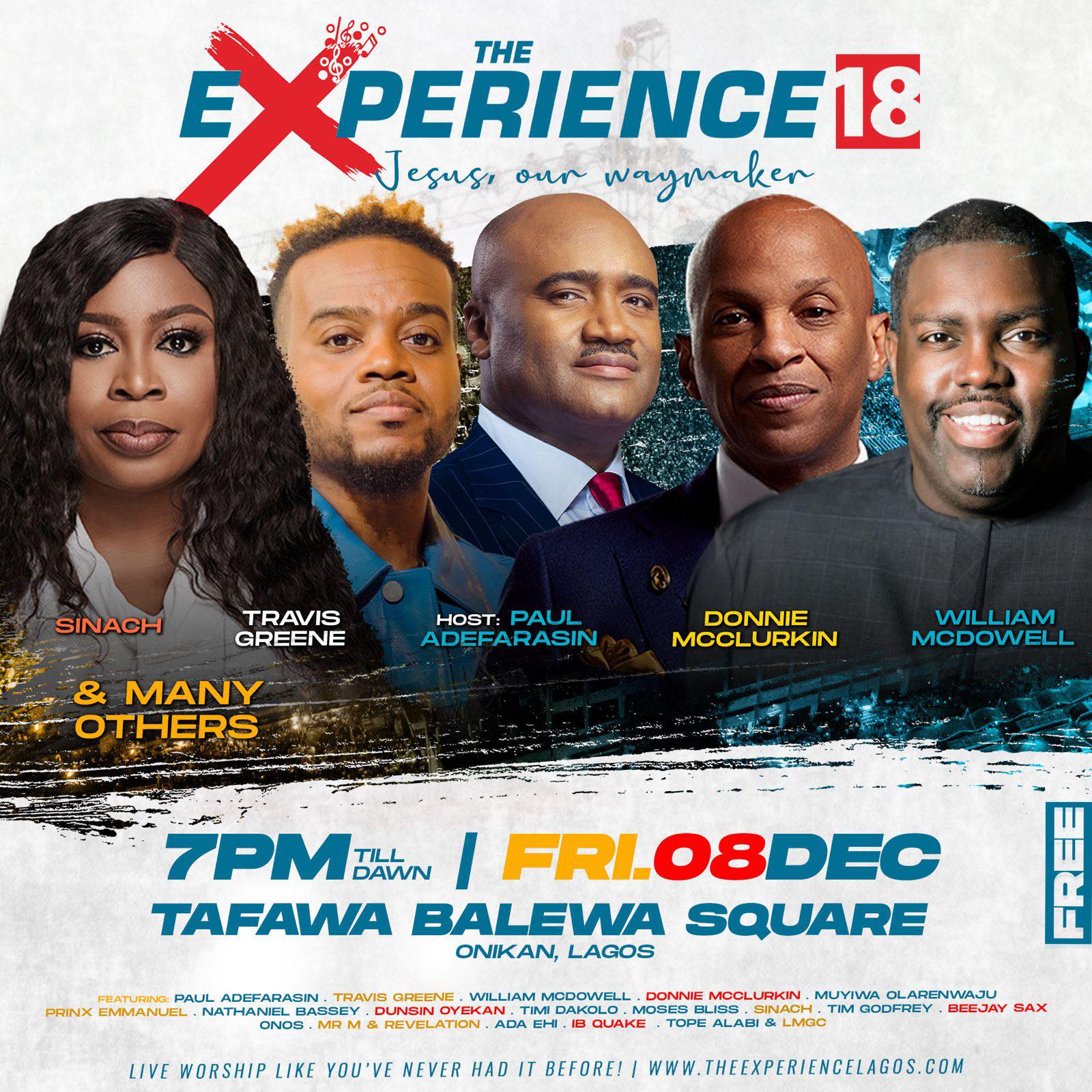 WATCH THE EXPERIENCE 2023 LIVE BROADCAST